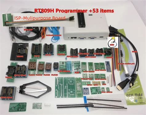 100 Original Rt809h Rt809hse Emmc Nand Flash Programmer With Bga48