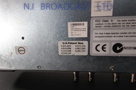 Tandberg Ericsson Rx8200 Ird With Ip In Ip Out Ref Aa N I Broadcast Ltd