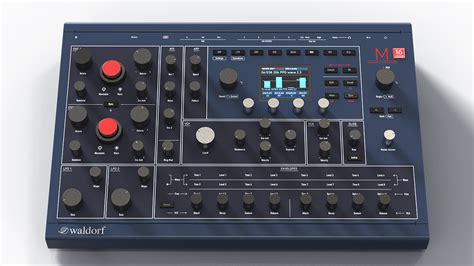 The Waldorf M Synth Is Now Available With 16 Voices And You Can Update Your Existing Hardware