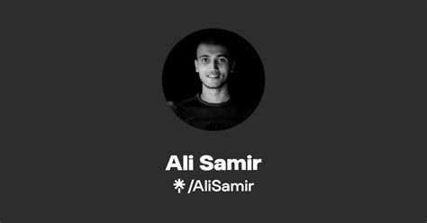Ali Samir Instagram Facebook Linktree