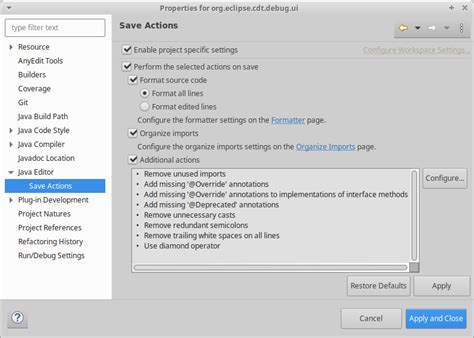 Create A Commit That Fixes Formatting Instead Of Failing Code Cleanliness Issue Eclipse