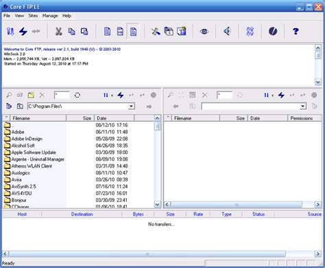 Core Ftp Lite Télécharger