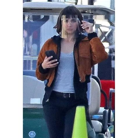 Ana De Armas Jacket Dani Miranda Bomber Jacket