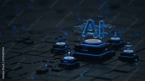 Artificial Intelligence Ai Neural Network Digital Brain Machine Deep