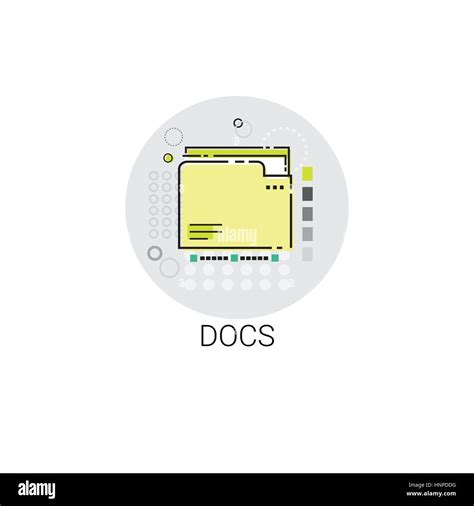 docs folder document paper icon stock vector image and art alamy