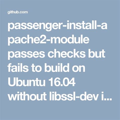 How To Install Apache And Passenger For Ruby Applications Part 2