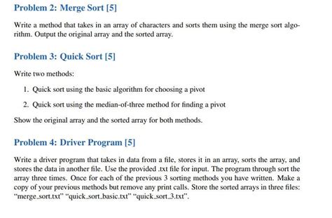 Solved Write A Method That Takes In An Array Of Characters Chegg