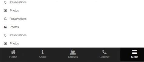 Bootstrap Mobile Menu Collection OnAirCode