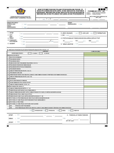 Formulir 1721 A2 Pdf