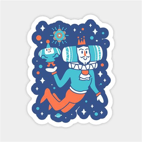Space Dad By Jaimeugarte Custom Stickers Custom Magnets Small Magnets