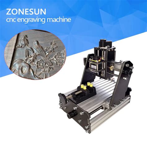ZONESUN Axis Mini Diy Cnc Engraving Machine PCB Milling Engraving Machine Wood Carving Machine