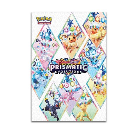 Prismatic Evolutions Poster Collection Limitado 1 Por Cliente Panda