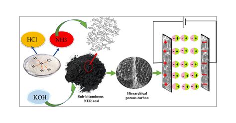 Blowing Agent Induced Hierarchical Porous Carbon From Low Quality Coal For High Performance