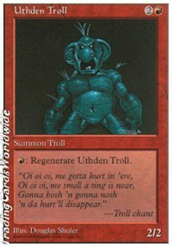 4x Uthden Troll Lp Anthologies Sparrow Magic Mtg Ebay
