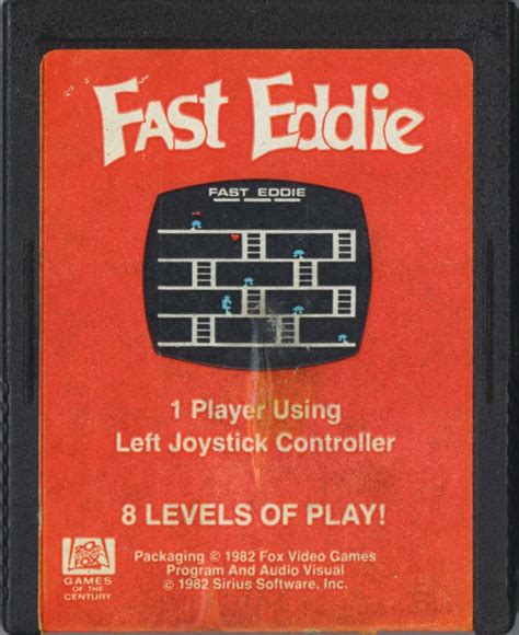 Fast Eddie Cover Or Packaging Material Mobygames