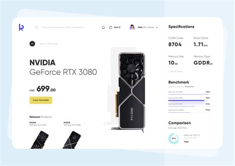 Ui Design Of Product Page Display Card Rwebdesign