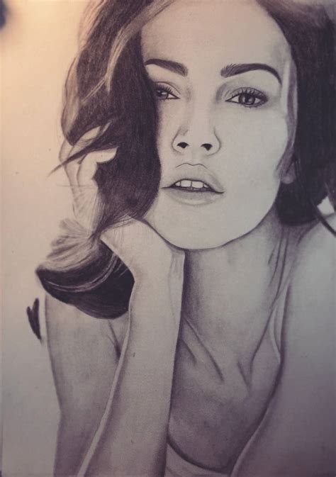 Megan Fox Portrait By Dymitna On Deviantart