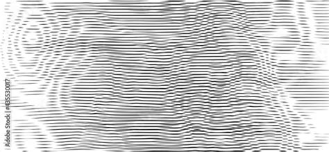 Reticulated Texture Of Lines And Moire Effect Linear Background With
