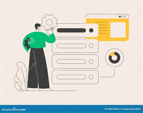 Big Data Tools Abstract Concept Vector Illustration Stock Vector