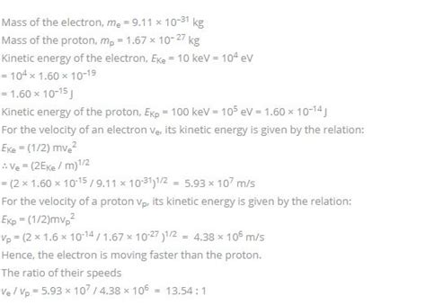 6 12 An Electron And A Proton Are Detected In A Cosmic Ray Experiment The First With Energy 10