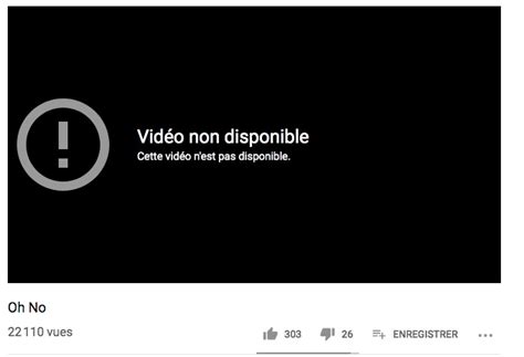YOUTUBE Unavailable Video Should Fire An Error Event Issue 2651