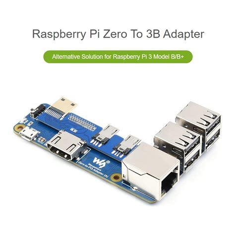 Waveshare Raspberry Pi Zero To B Adapter For Raspberry Pi Model B B Alexnld Com