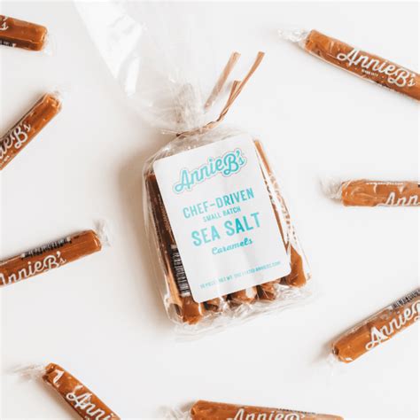 Annie Bs Caramels Sea Salt Handcrafted Caramel Ts Ten Market