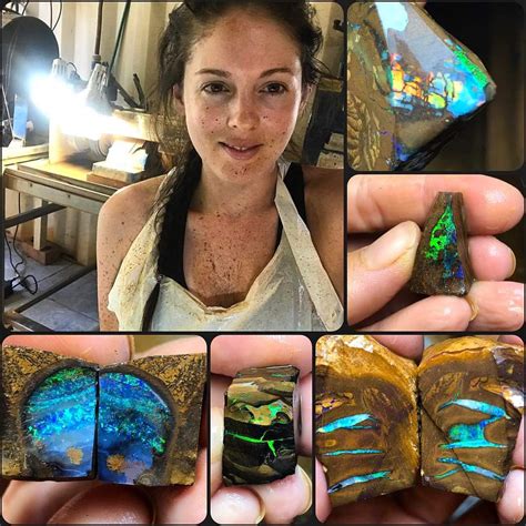 My Friend Hasa Dirty Job But Gets To See Opals Before Anyone On Earth