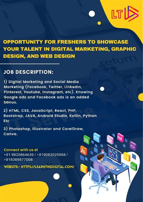 Moinuddin Ansari On Linkedin “opportunity For Freshers To Showcase Their Talent In Digital