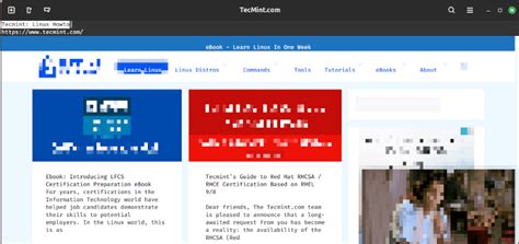 5 Best Command Line Web Browsers For Linux