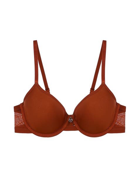 Vanessa Plus Mesh Molded Cup T Shirt Bra