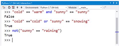 Learning Python In Visual Studio 2019