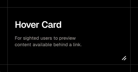 Hover Card Shadcnui Hover Card Shadcnui