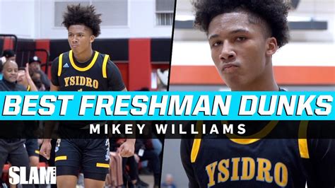 Mikey Williams Best Dunks Of Freshman Year 😱🤯 Youtube