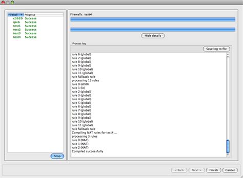 Screenshots Firewall Builder