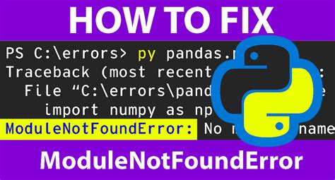 How To Fix Modulenotfounderror No Module Named Error In Python By Alina Writes Medium