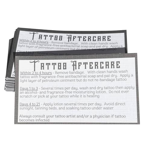 Tattoo Aftercare Guide