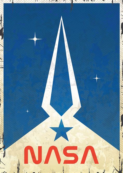 Vintage Nasa Poster