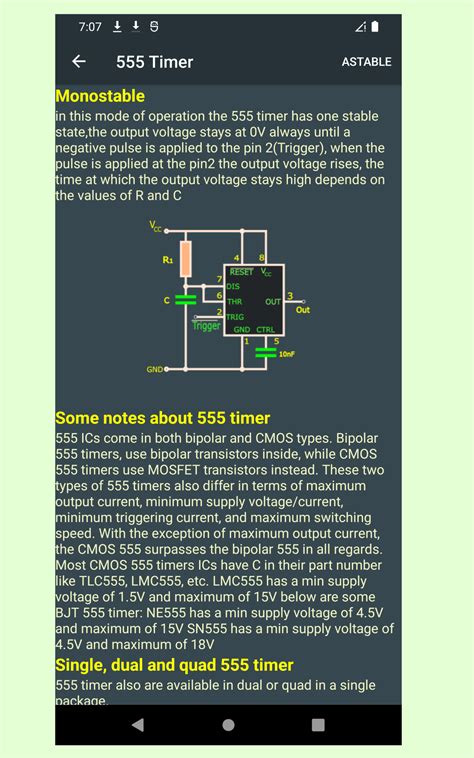 Doctronics Electronics Components And Circuit Calculator App On