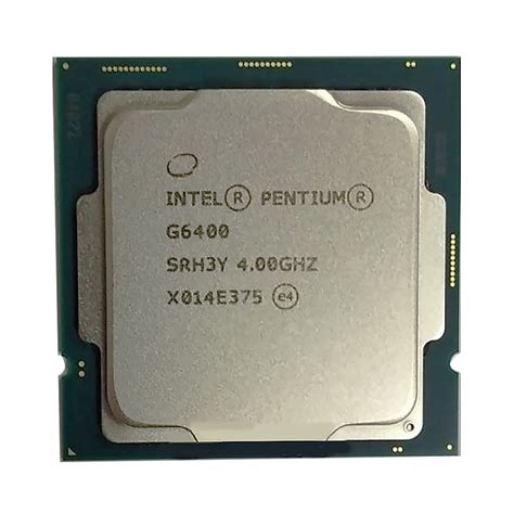 Центральный Процессор Intel Pentium G6400 OEM (Comet Lake, 14nm, C2/T4 ...