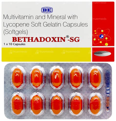 Bethadoxin Sg Order Bethadoxin Sg Capsule Online At Truemeds