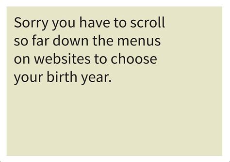 Age Scroll Inspired Adult Personalised Birthday Card Birthday Card