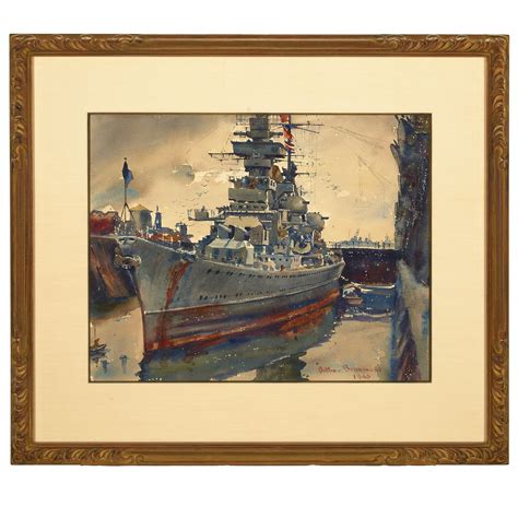 Bonhams Arthur Edwaine Beaumont 1890 1978 The Last Cruise Sight 15