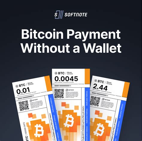 make a bitcoin payment without a blockchain wallet get the tectum