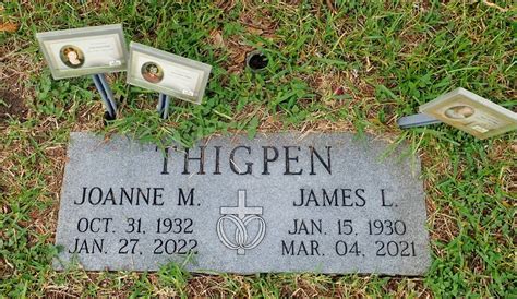 James Lloyd “jim” Thigpen 1930 2021 Memorial Find A Grave