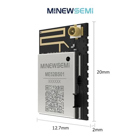 Minewsemi Wireless Ble Module Bluetooth Tlsr Transceiver Mesh Ieee Zigbee
