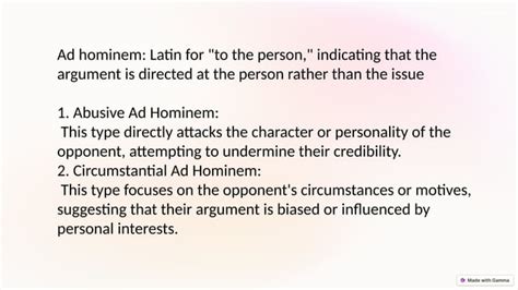 Types Of Fallaciesfinal Of Philosophicaly Ppt