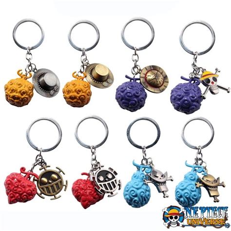 One Piece Devil Fruit Keychain New Collection 2024
