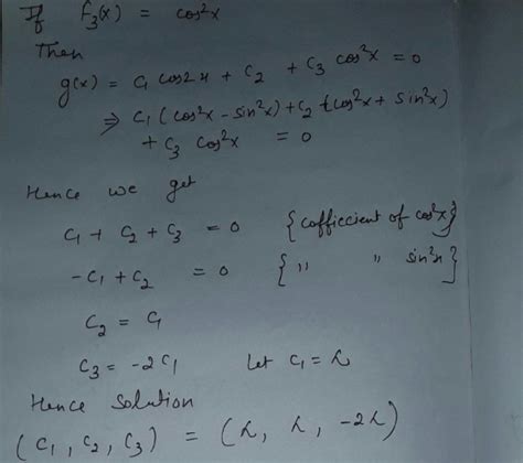 consider the following functions f1 x cos 2x f2 x 1 f3 x