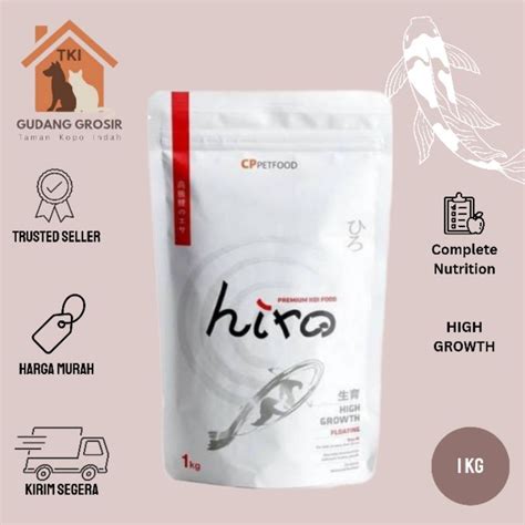Jual Hiro Growth Kg Premium Koi Food Untuk Pertumbuhan Kg Shopee Indonesia